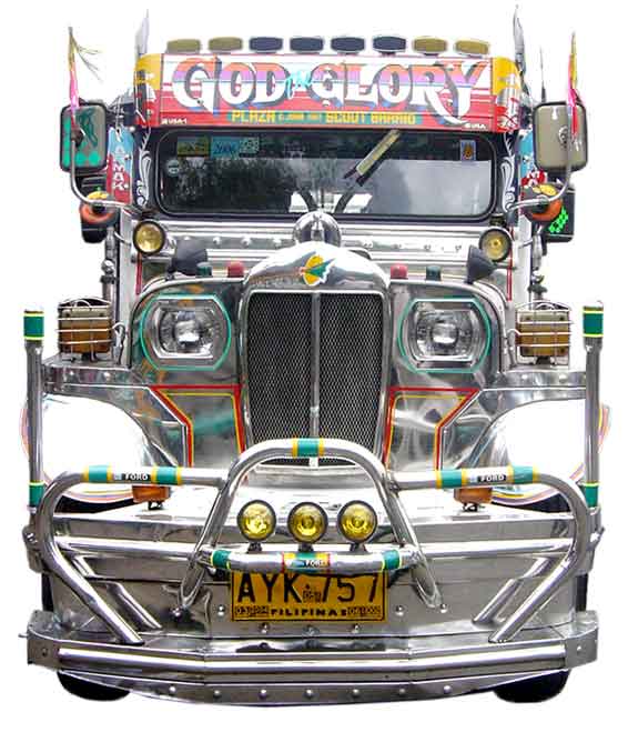 Jeepney Collection No 79: Jeepney Advertisement for Passport Renewal