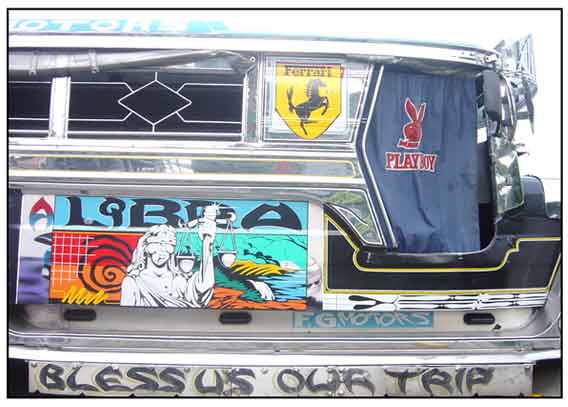 Libra Jeepney, Art and Ads on the Side:L Jeepney Collection 91 ...